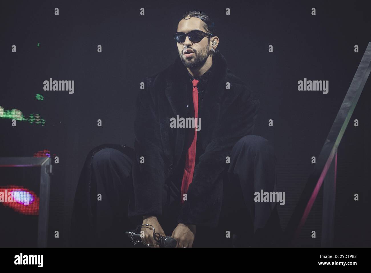 Palazzo dello Sport, Rome, Italy, October 27, 2024, Mahmood during the ...