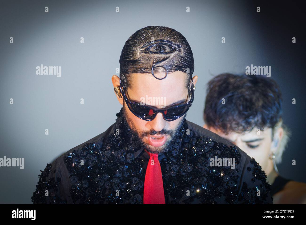 Palazzo dello Sport, Rome, Italy, October 27, 2024, Mahmood during the ...