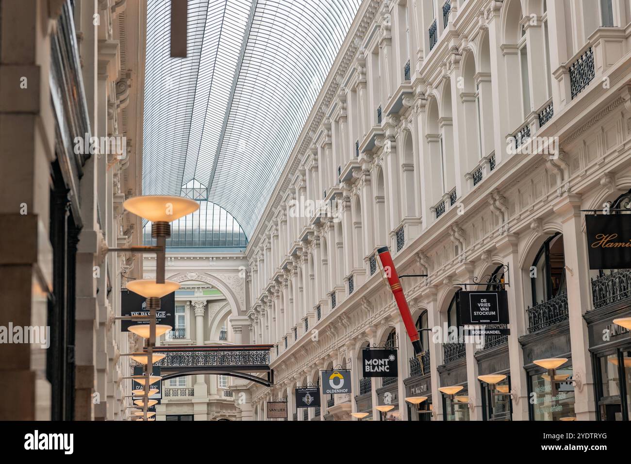 De Passage, beautiful shopping center with historic architecture in The ...