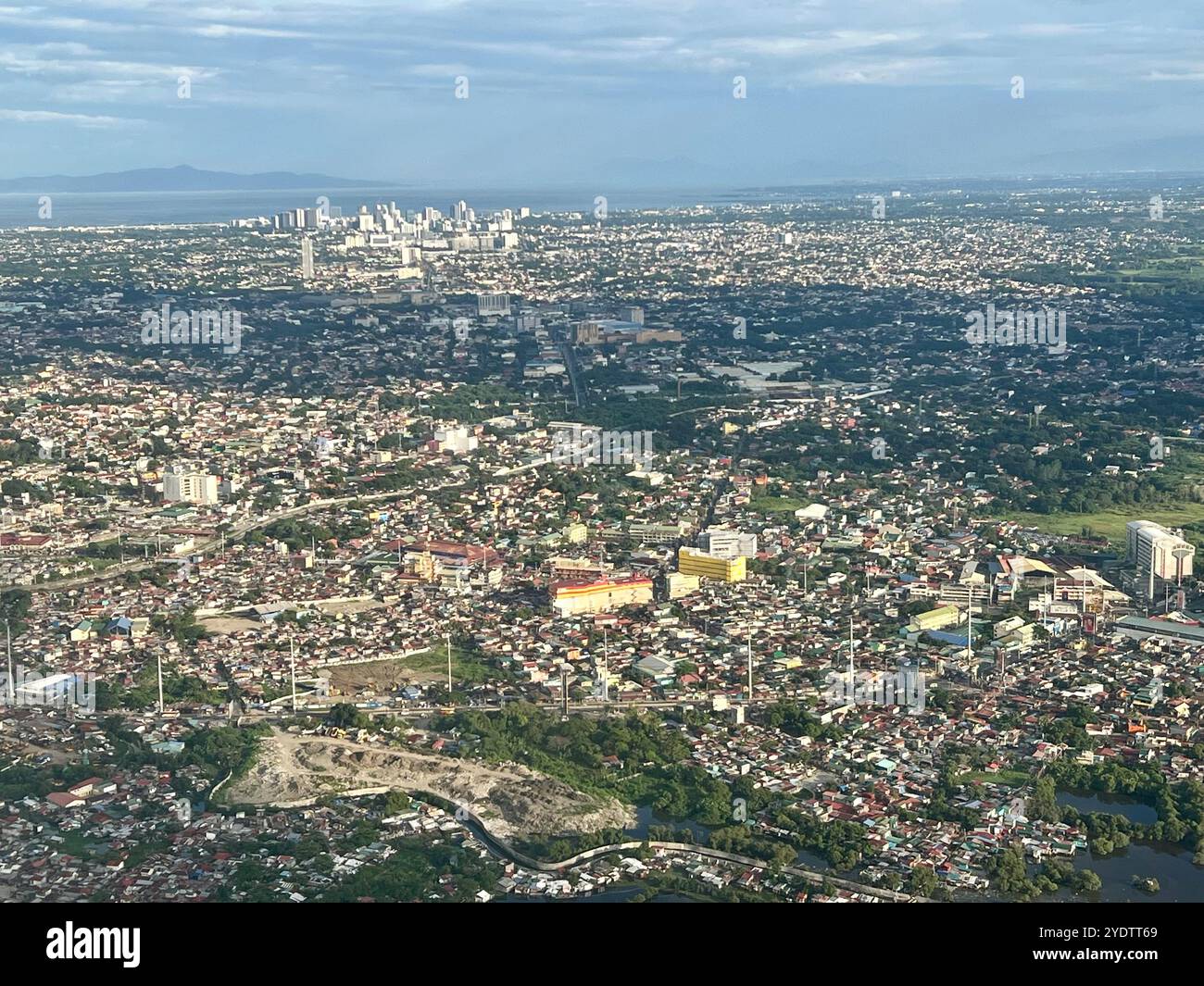 Manila, Philippines. 13th Oct, 2024. Aerial view of Metro Manila ...