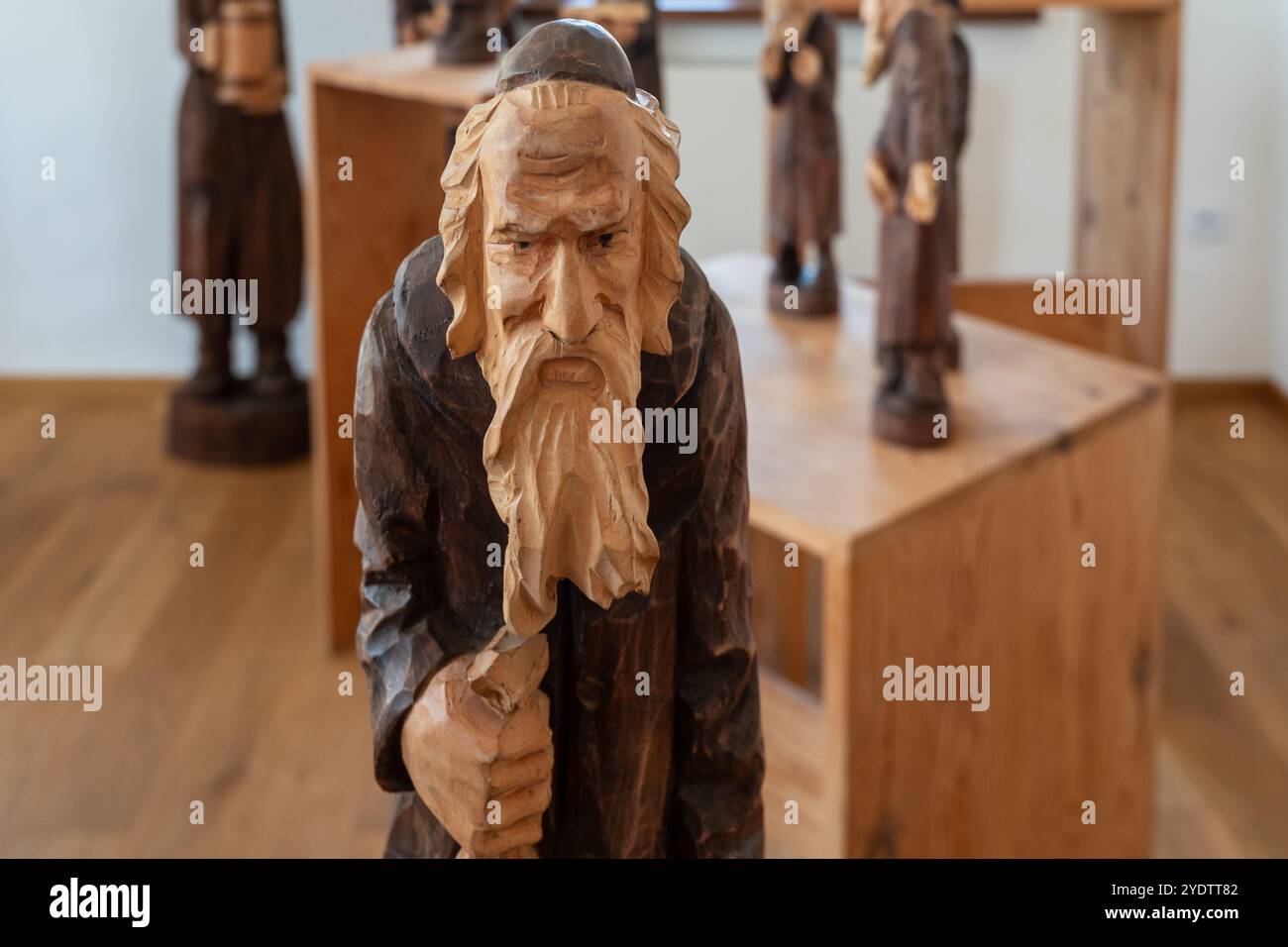 Wlodawa, Poland, September 21 2024 figurines of polish pre-war orthodox ...