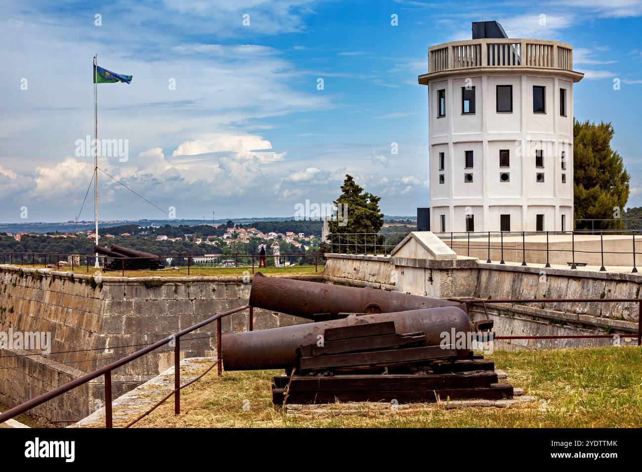 The old fort of Pula in Croatia Stock Photo - Alamy