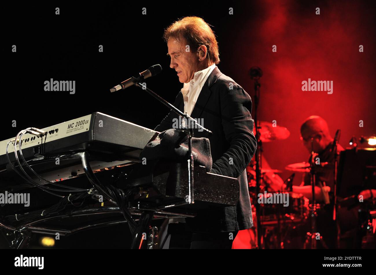 Milan Italy 31/11/2010: Roby Facchinetti, singer of the Italian rock ...