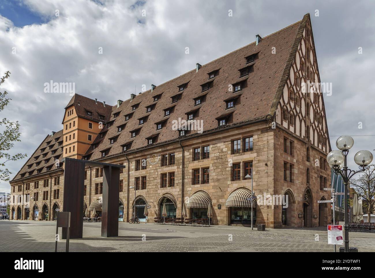 Former Customs House (Mauthalle) in Nuremberg, Germany, Europe Stock ...