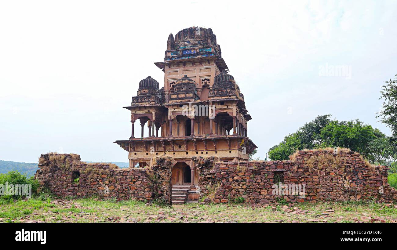 View of Sheesh Mahal within Gadpahra Fort, originally built by the ...