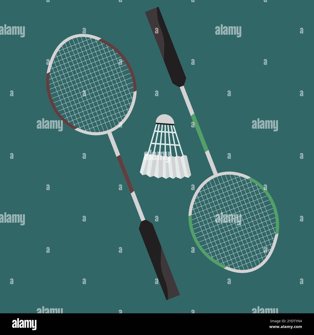 Badminton shuttlecock clipart hi-res stock photography and images - Alamy