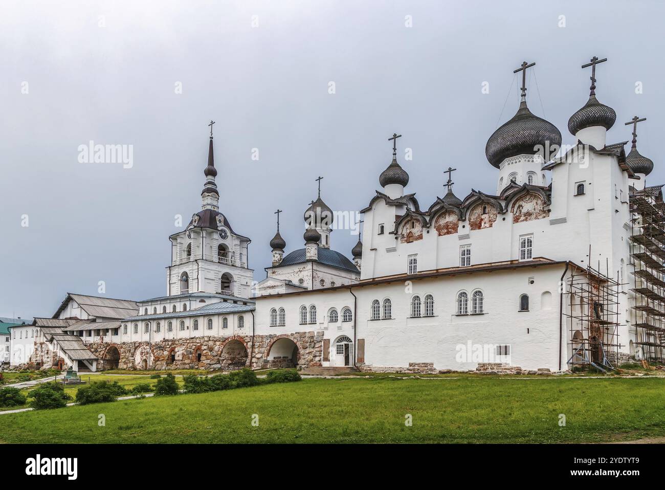 Solovetsky Monastery is a fortified monastery located on the Solovetsky ...