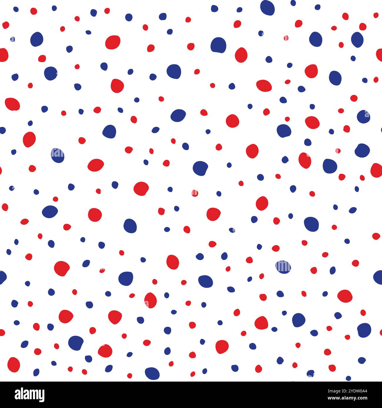 Red and white polka dots spots Stock Vector Images - Alamy