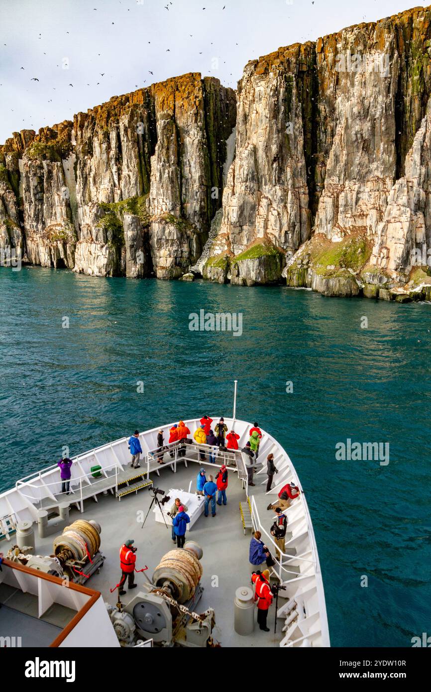 The Lindblad Expedition ship National Geographic Explorer near Cape ...