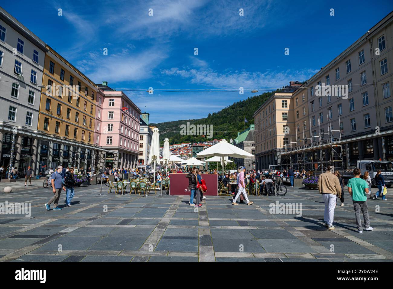 Historic Hanseatic quarter, UNESCO World Heritage Site, Bergen ...