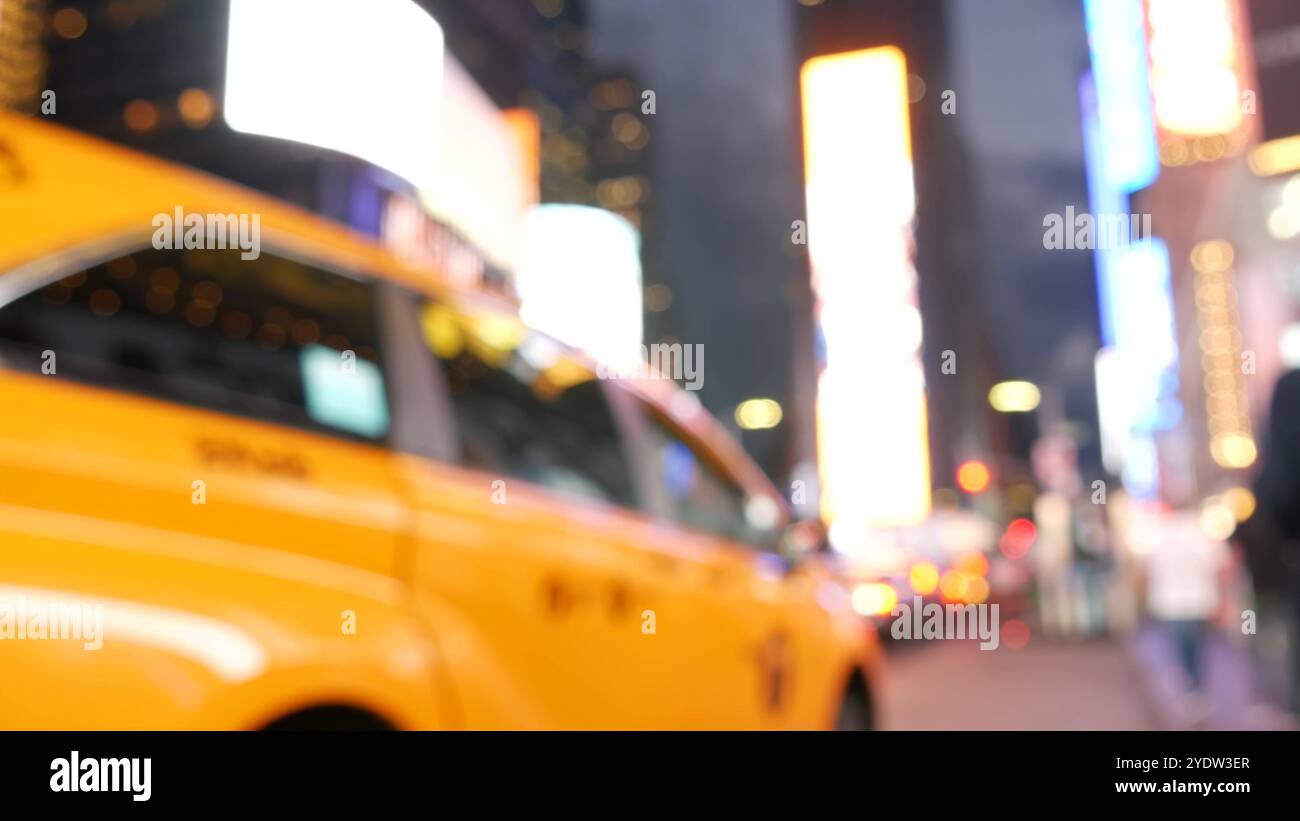New York City Times Square, Manhattan Midtown Broadway street, USA ...