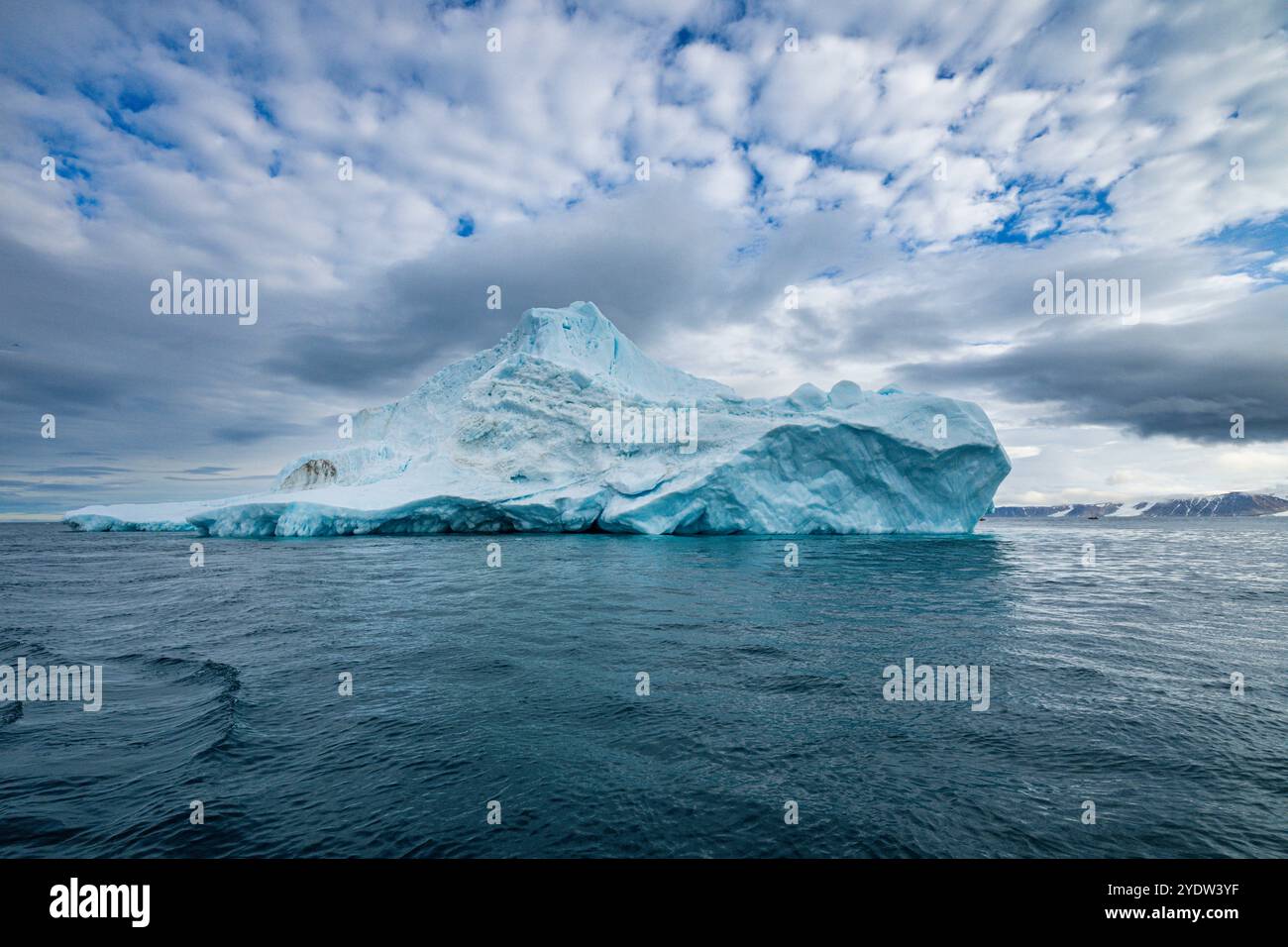 Iceberg on Belcher island, Devon island, Nunavut, Canadian Arctic ...