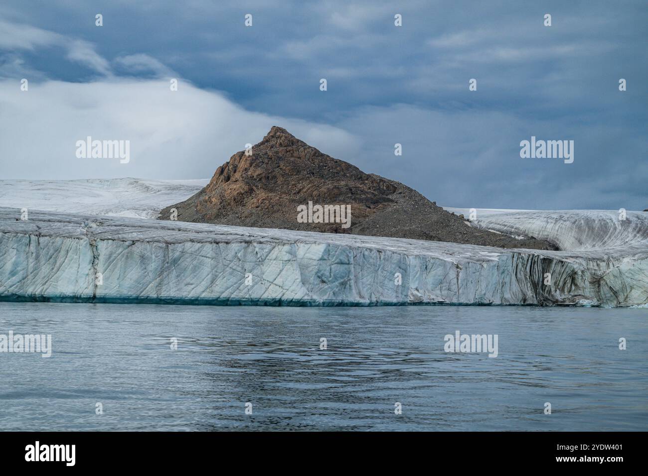 Glacier on Belcher island, Devon island, Nunavut, Canadian Arctic ...