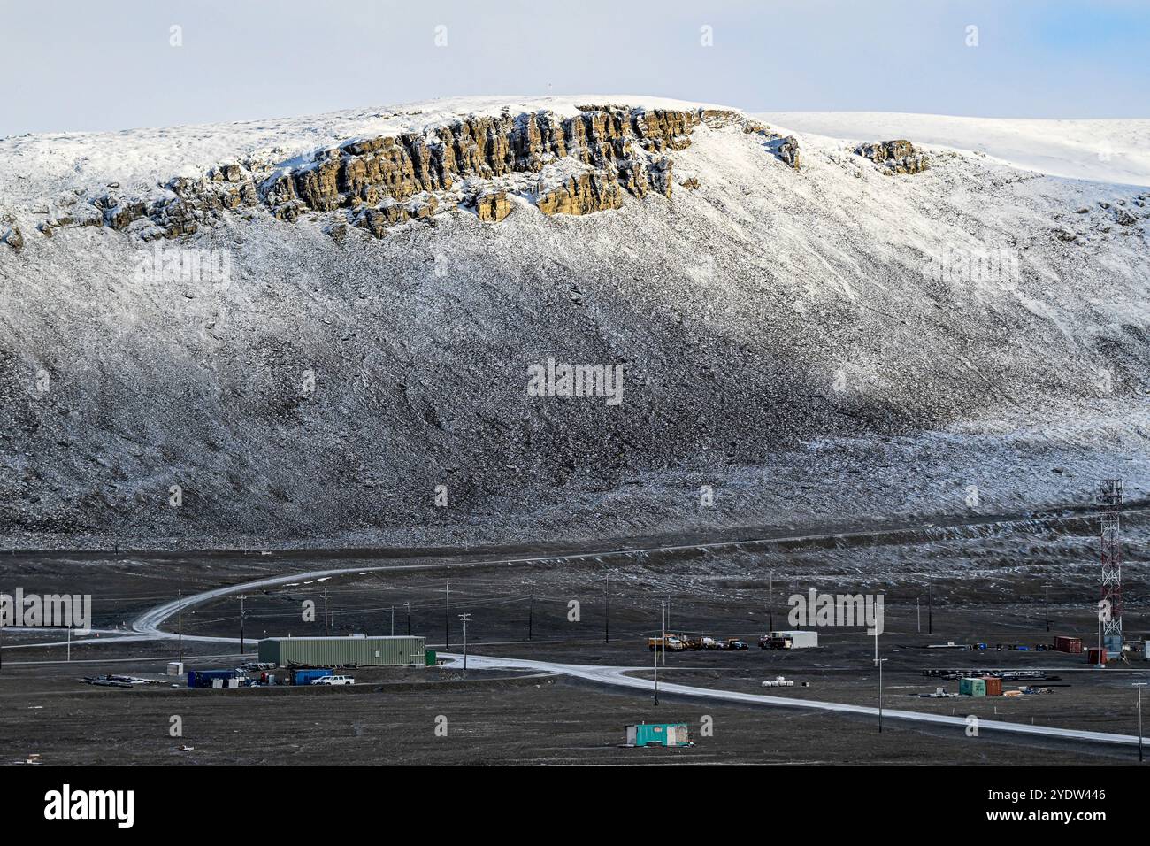 Resolute, Inuit hamlet, Cornwallis island, Nunavut, Canadian Arctic, Canada, North America Stock ...