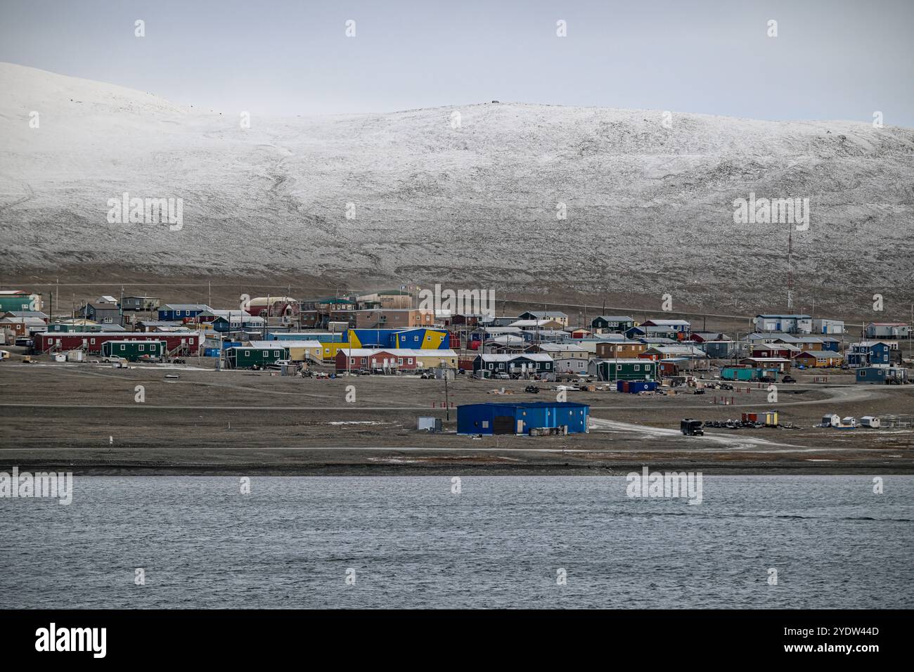 Resolute, Inuit hamlet, Cornwallis island, Nunavut, Canadian Arctic, Canada, North America Stock ...