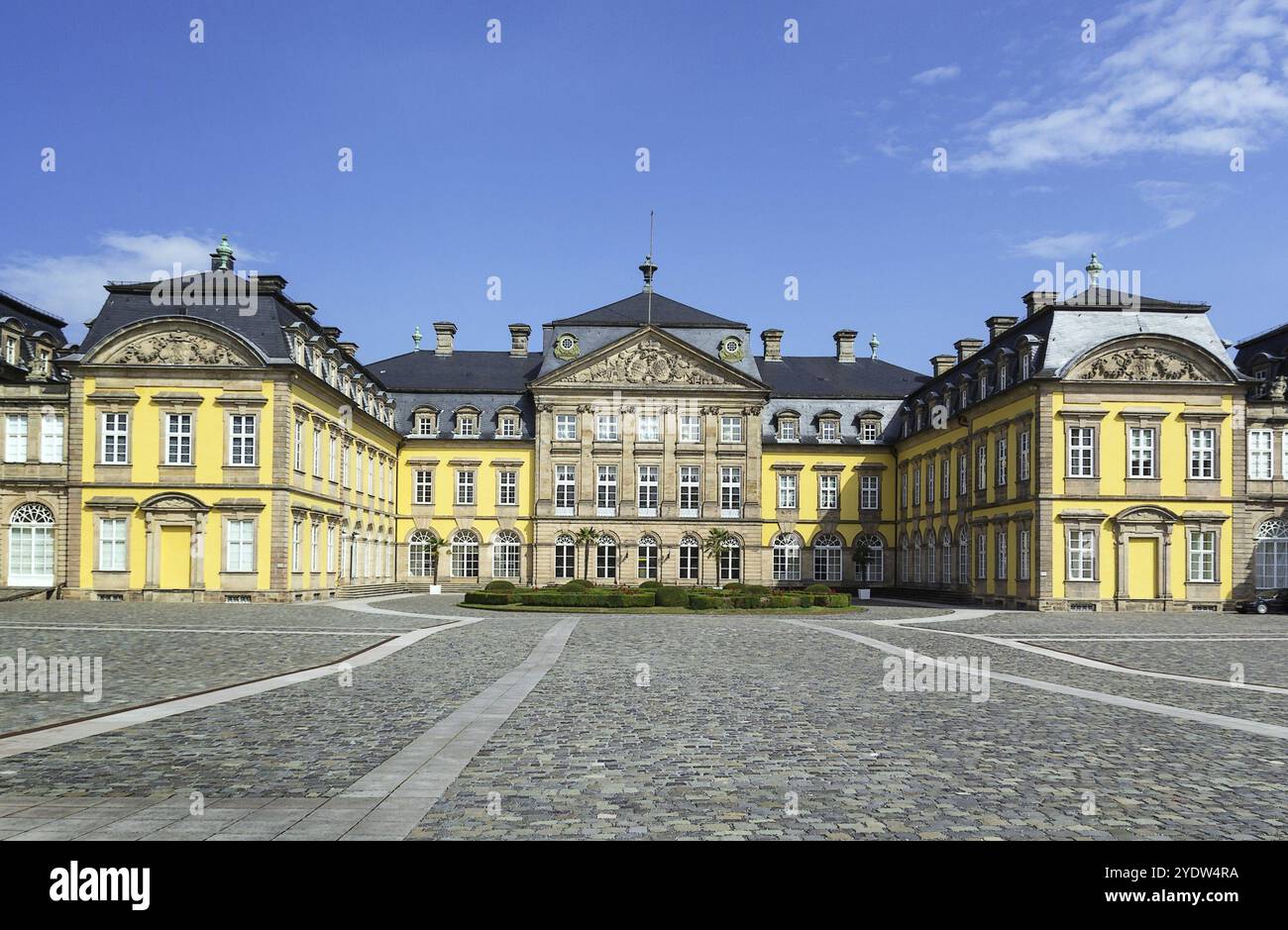 Built during early 18th century, the Arolsen castle main building was ...