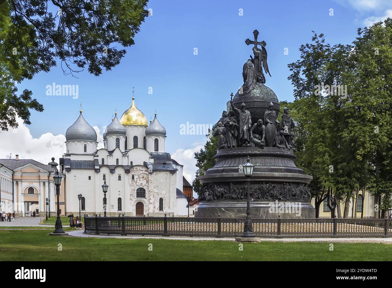 A monument dedicated to Russia 1000 year anniversary was commissioned ...