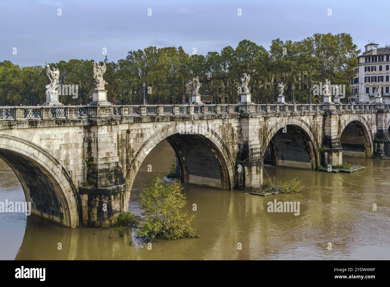 Ponte Sant'Angelo, once the Aelian Bridge, meaning the Bridge of ...