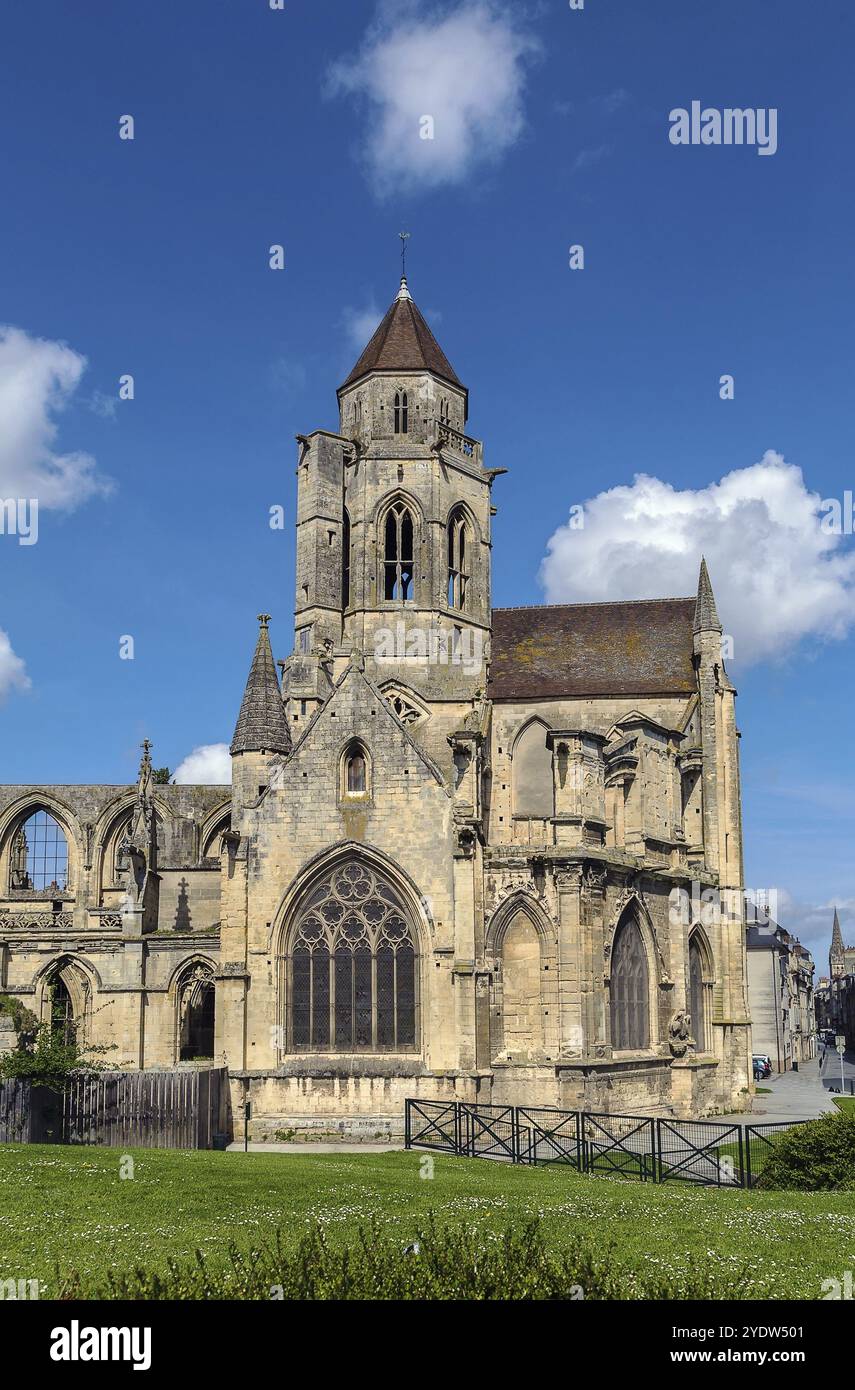 Church St. Etienne-le-Vieux (Old St. Stephen's), Caen, France, Europe ...