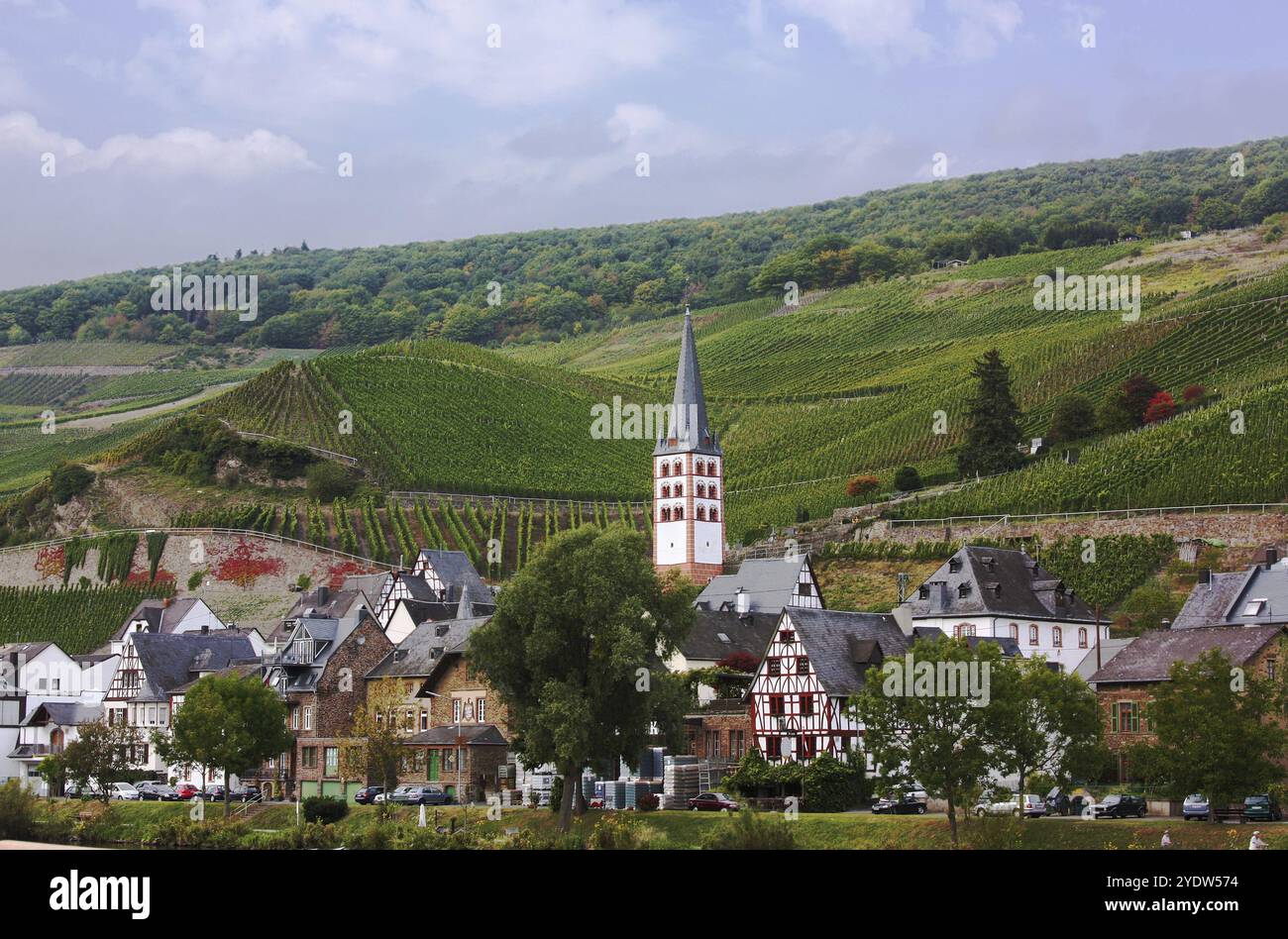 The Mosel valley is one of the most beautiful parts of Germany. On both ...
