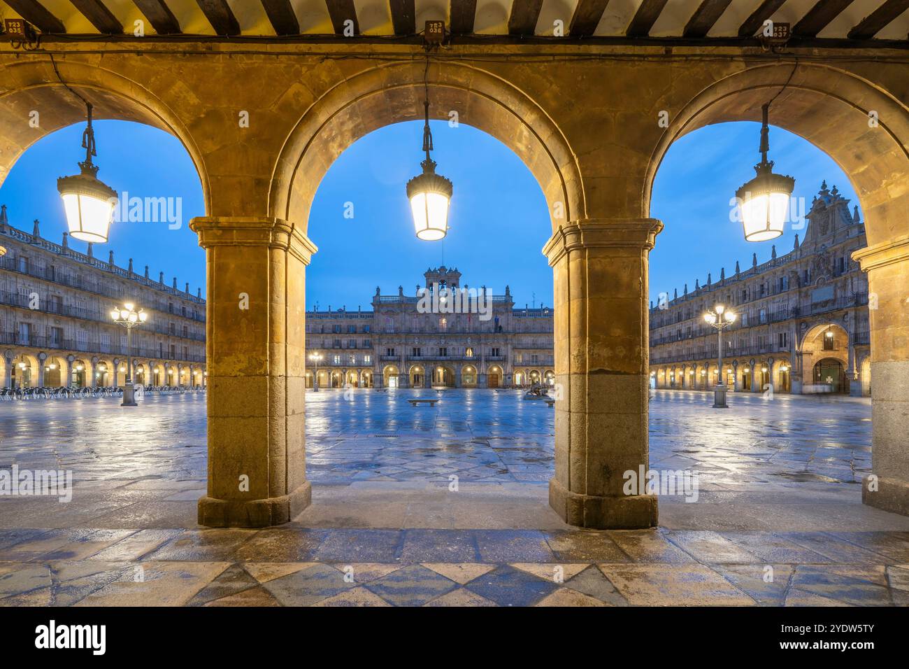 Plaza Mayor (Main Square), Salamanca, UNESCO World Heritage Site ...
