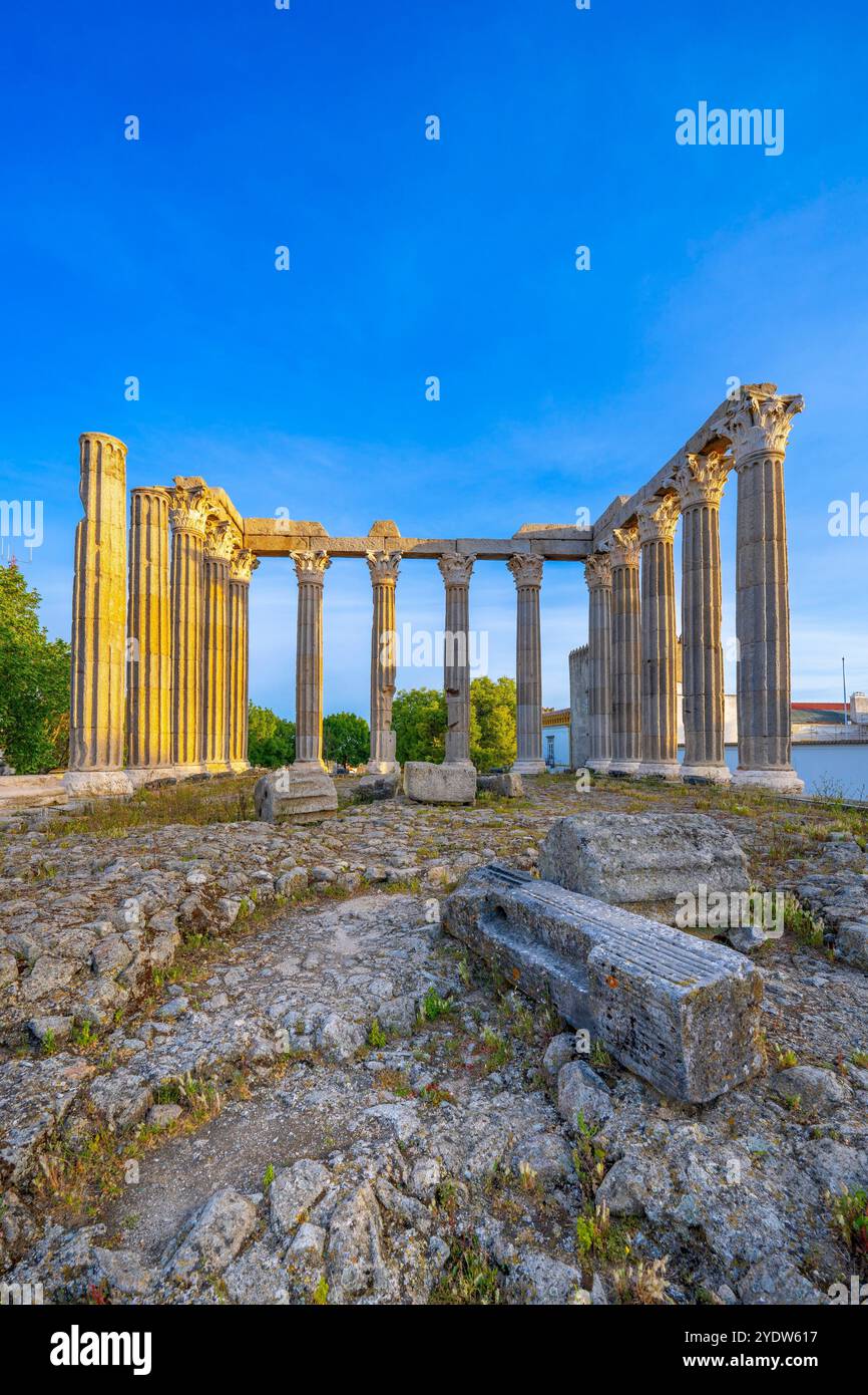 Temple of Diana, Roman temple, UNESCO World Heritage Site, Evora ...