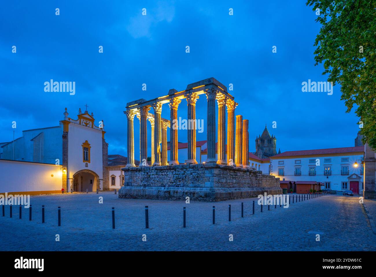 Temple of Diana, Roman temple, UNESCO World Heritage Site, Evora ...