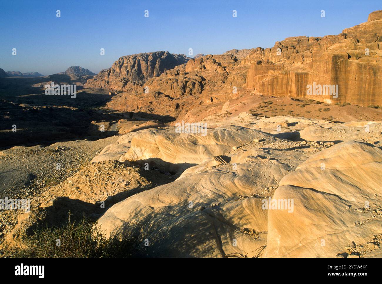 Landscape around Petra, Jordan, Middle East Stock Photo - Alamy