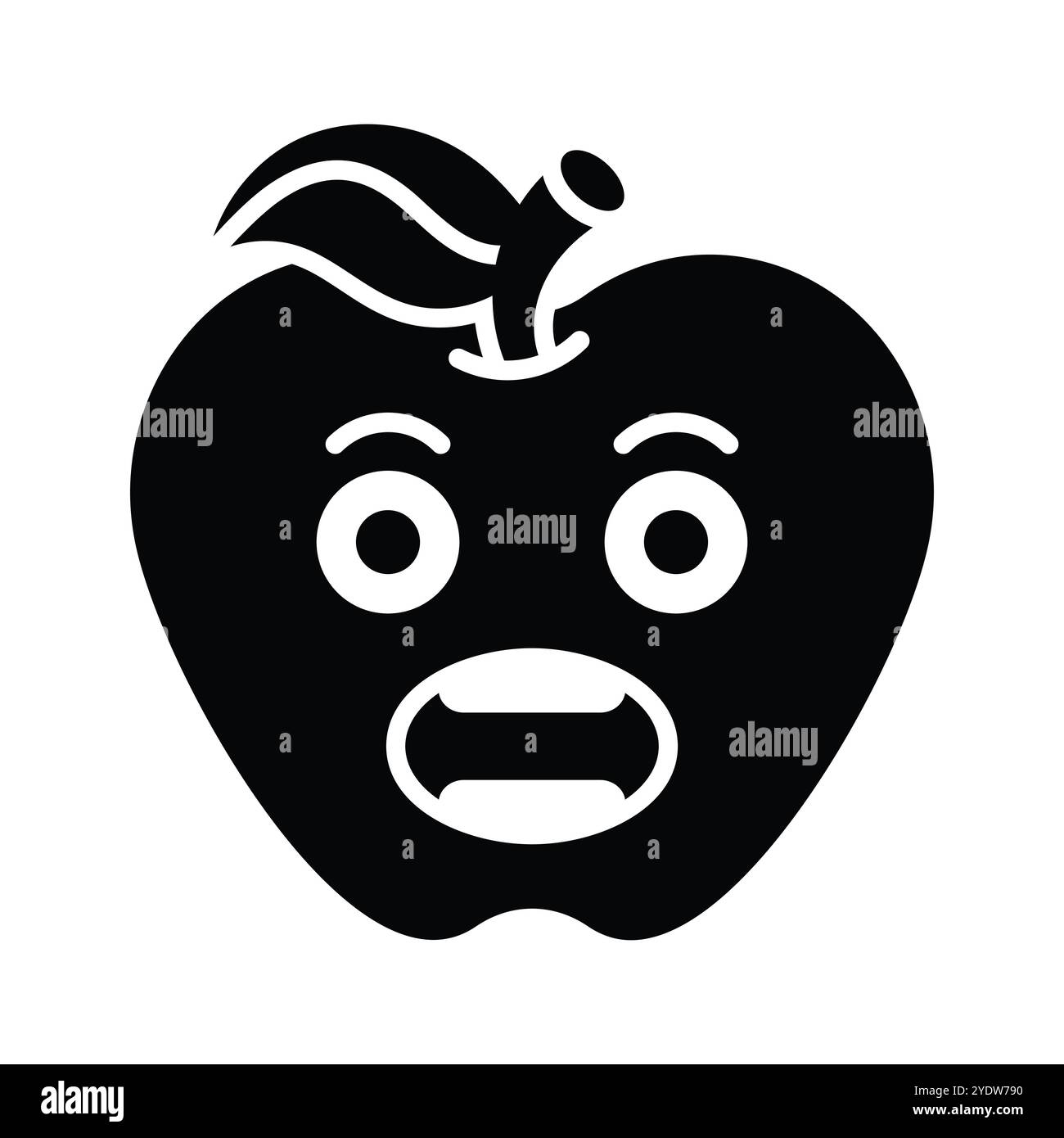 Apple emoji vector vectors hi-res stock photography and images - Alamy