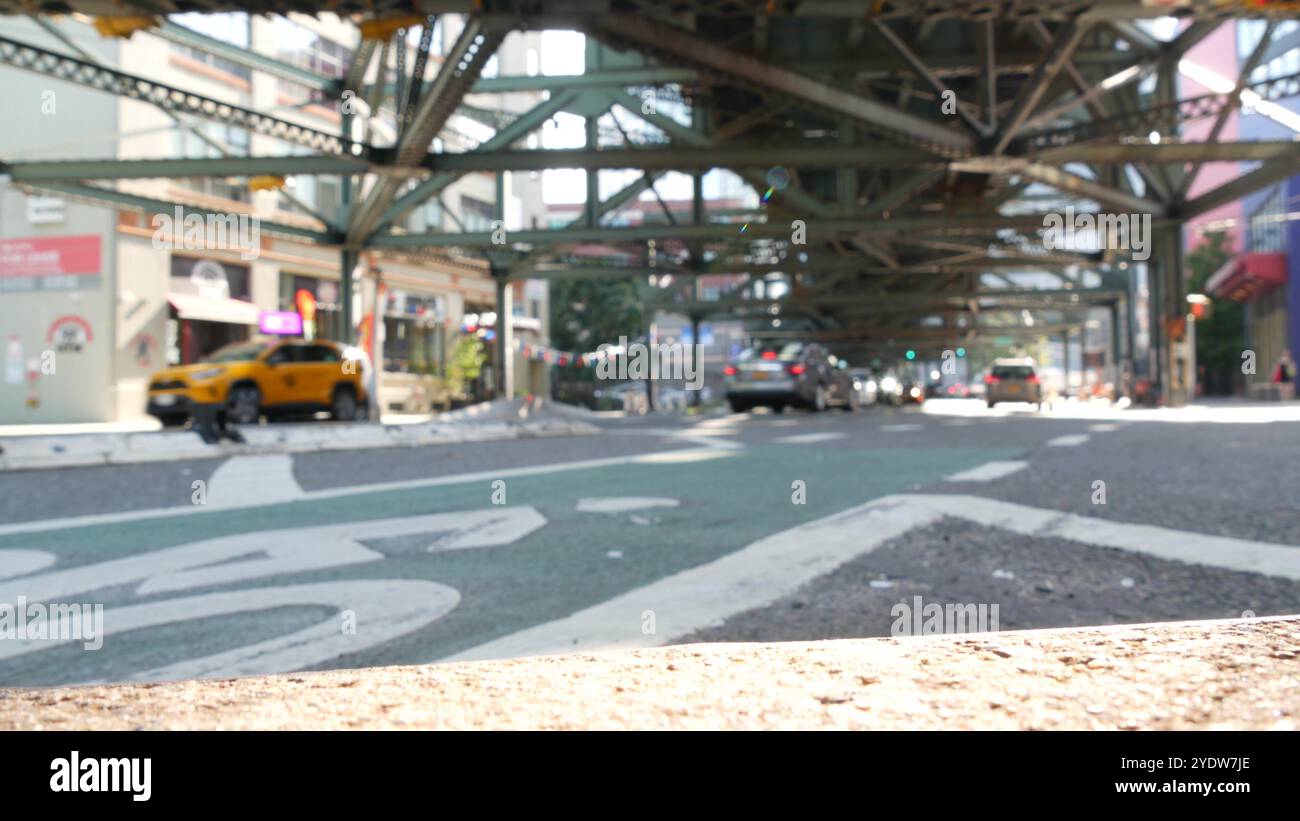 Overhead of queens subway hi-res stock photography and images - Alamy