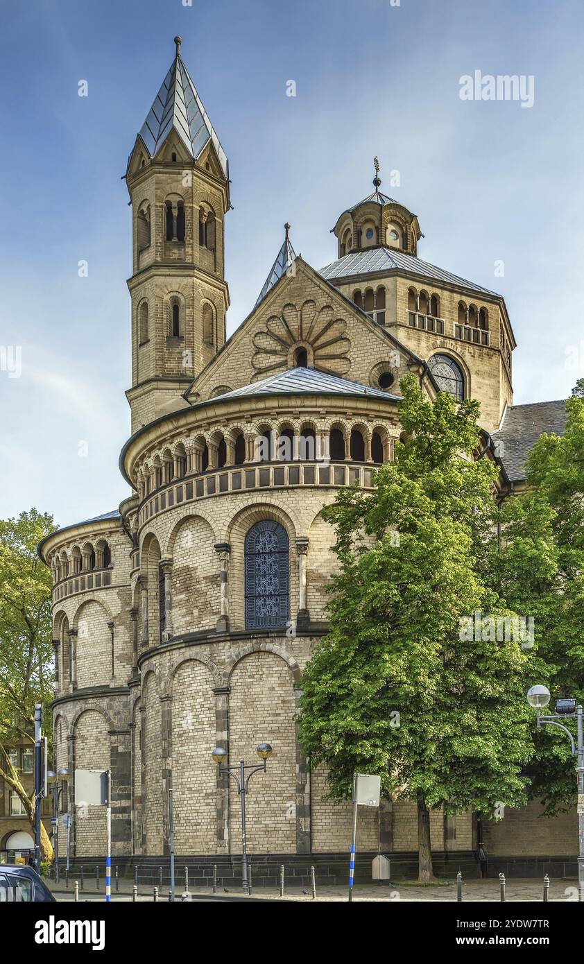 The Basilica of the Holy Apostles is a Romanesque church in Cologne ...
