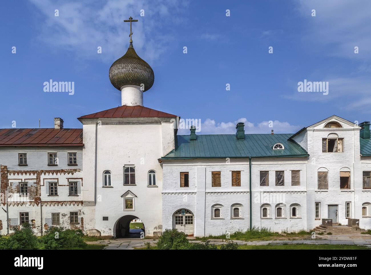 Solovetsky Monastery is a fortified monastery located on the Solovetsky ...