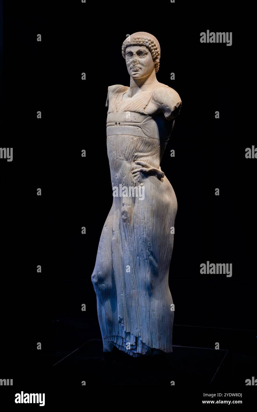 The motya charioteer greek sculpture hi-res stock photography and ...