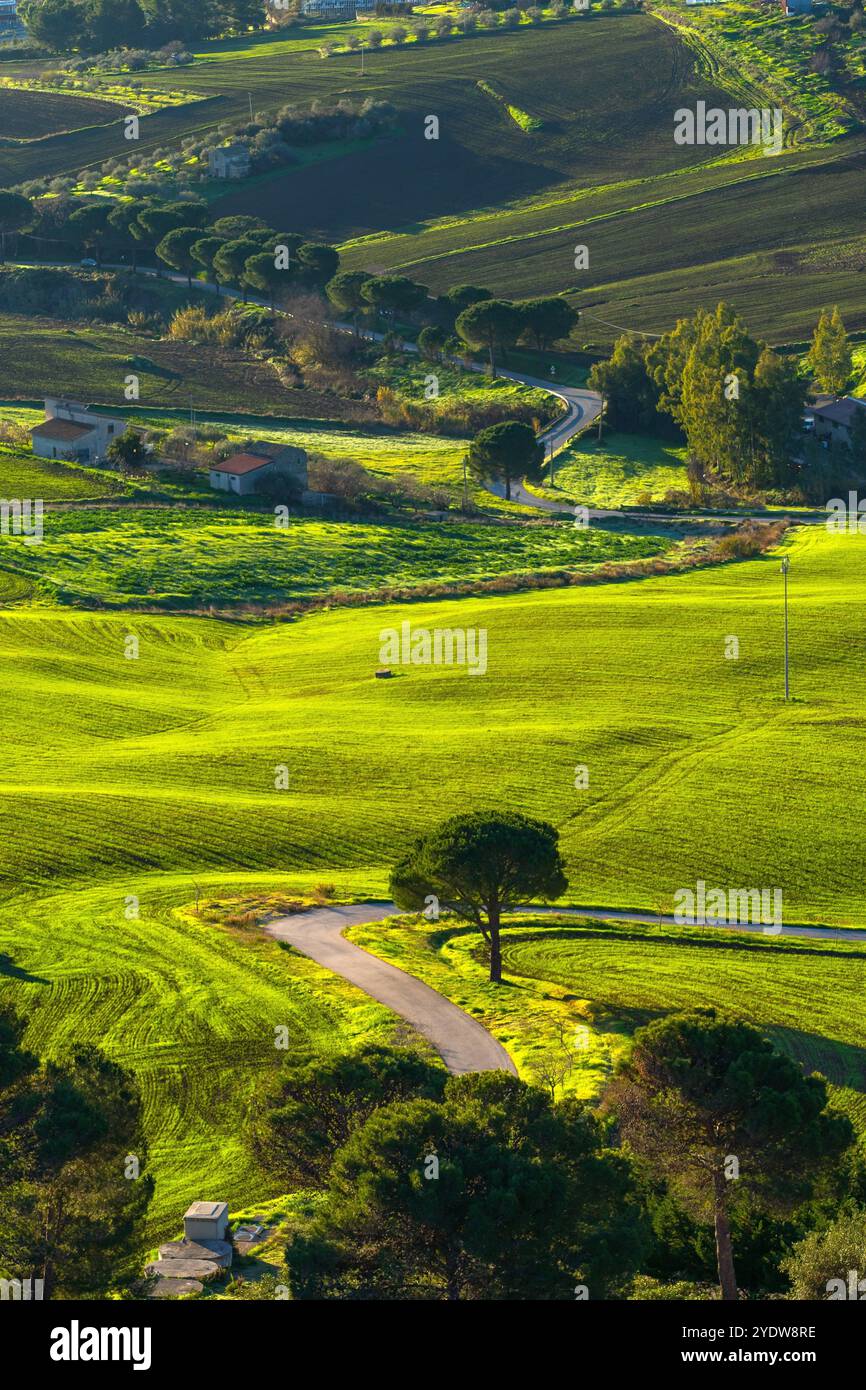 Palermo countryside drive hi-res stock photography and images - Alamy