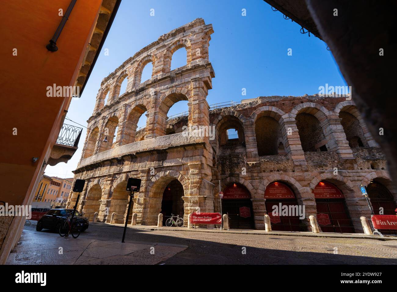The Arena, Verona, UNESCO World Heritage Site, Veneto, Italy, Europe ...