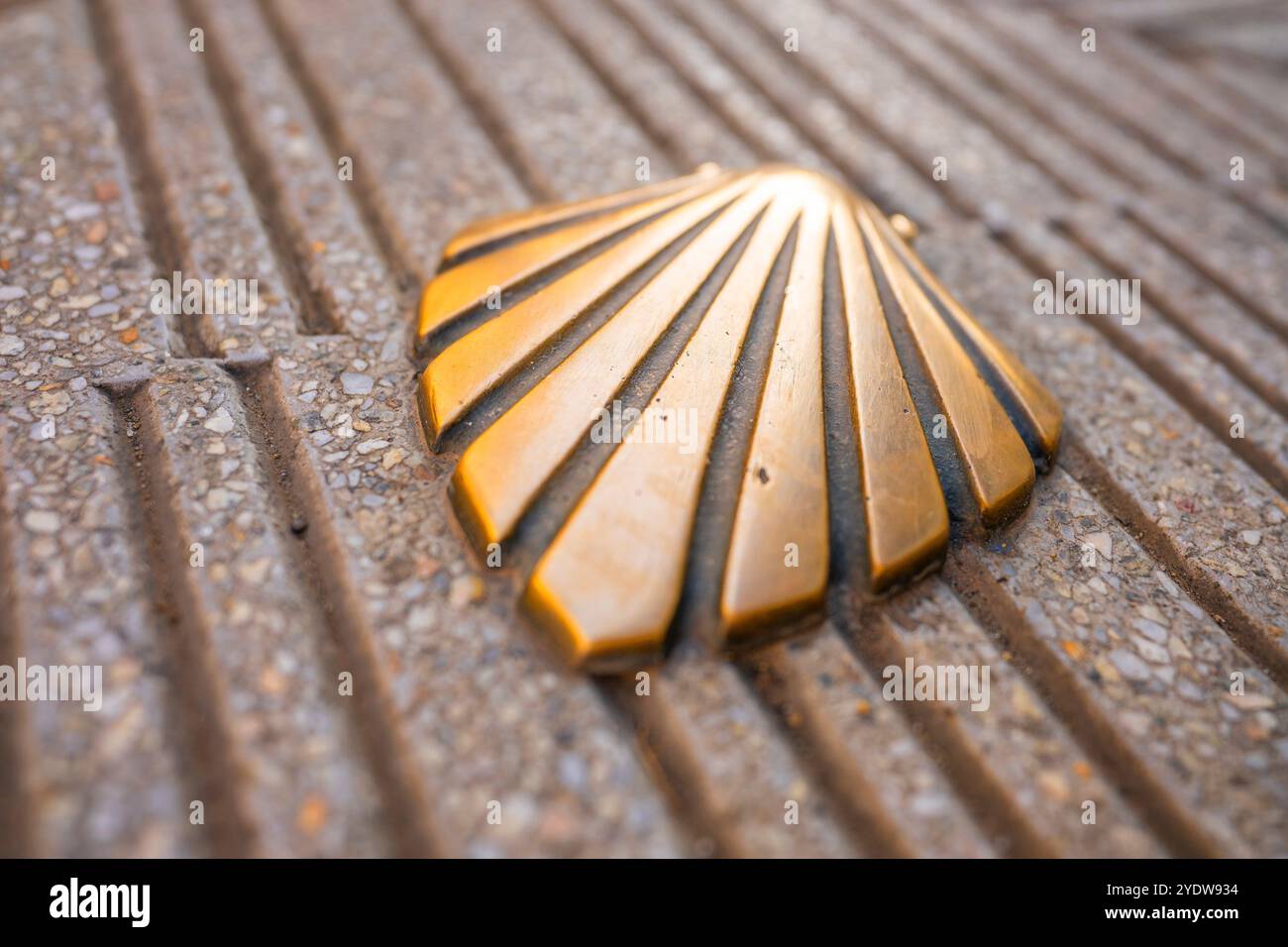 Compostela route markers hi-res stock photography and images - Alamy