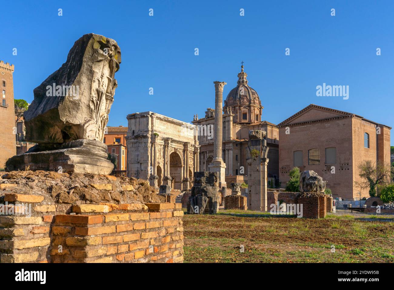 Imperial Forums, UNESCO World Heritage Site, Rome, Lazio, Italy, Europe ...