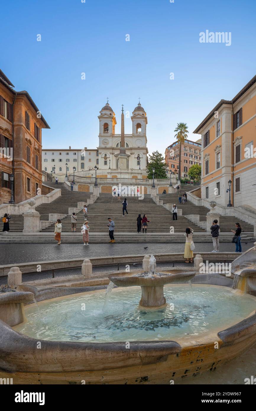 Piazza di Spagna, Rome, Lazio, Italy, Europe Stock Photo - Alamy