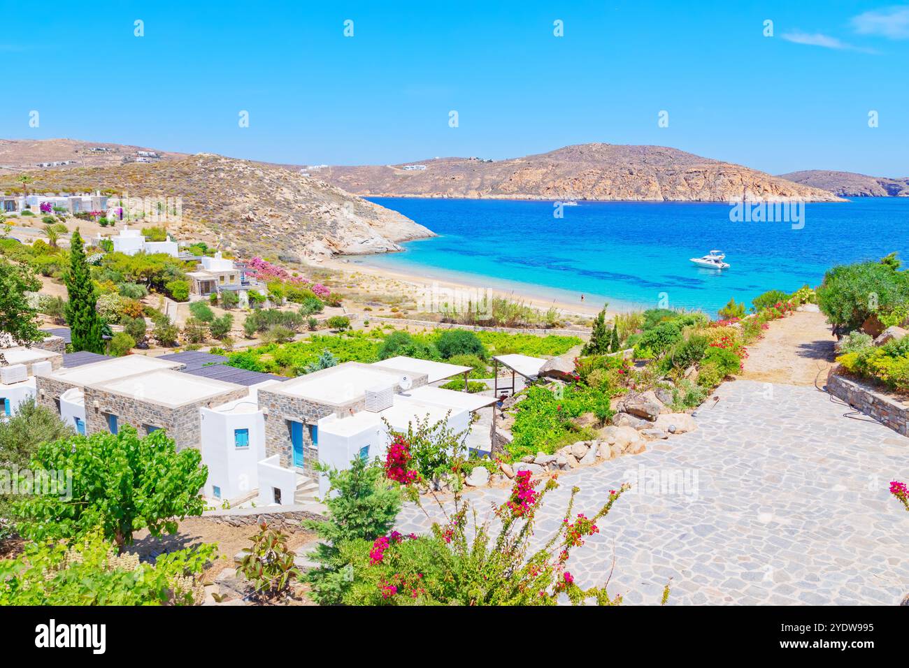 Ramos beach, Serifos Island, Cyclades, Greek Islands, Greece, Europe ...