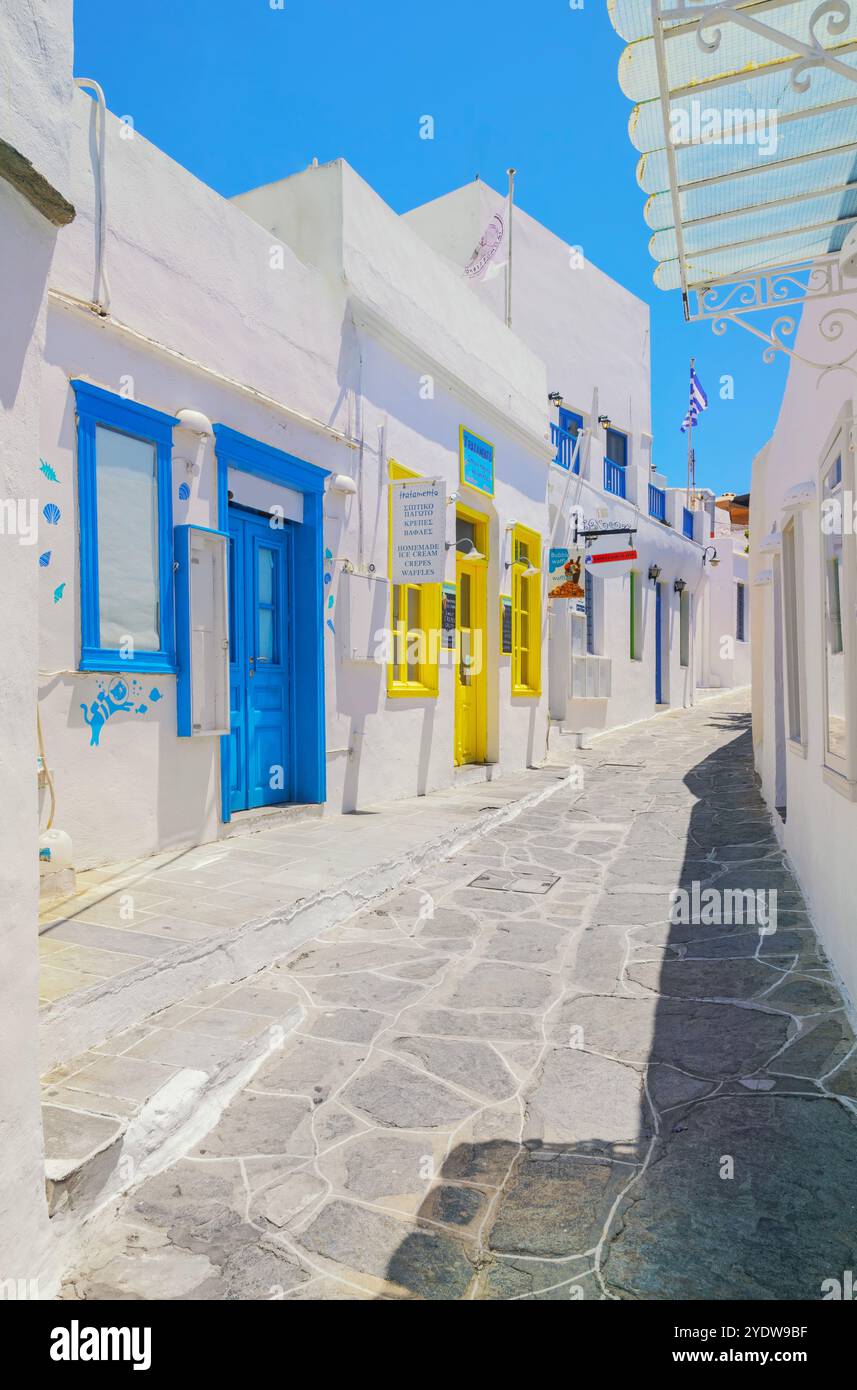 Apollonia village, Apollonia, Sifnos Island, Cyclades, Greek Islands ...