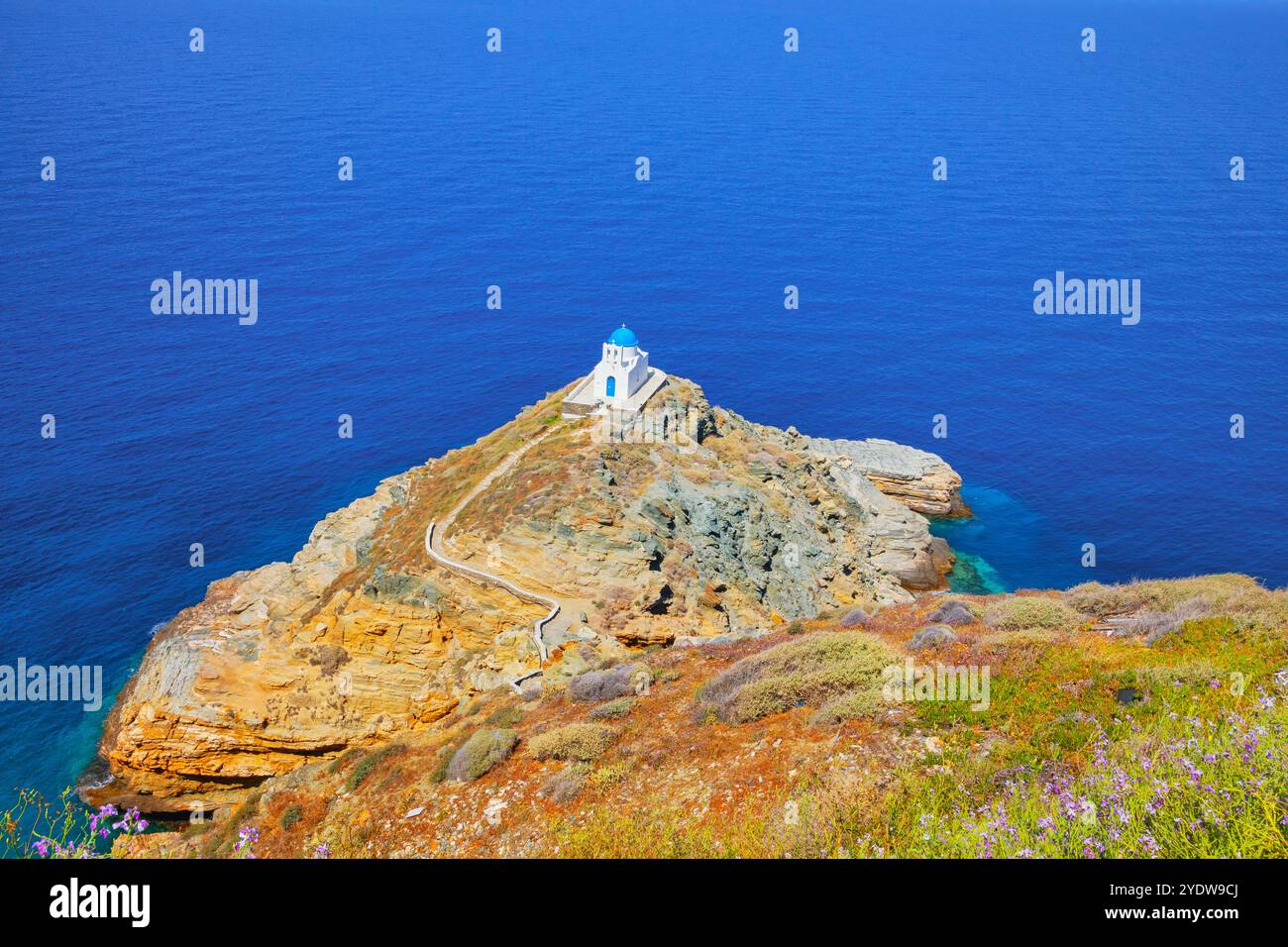 Seven Martyrs Church, Kastro, Sifnos Island, Cyclades, Greek Islands ...