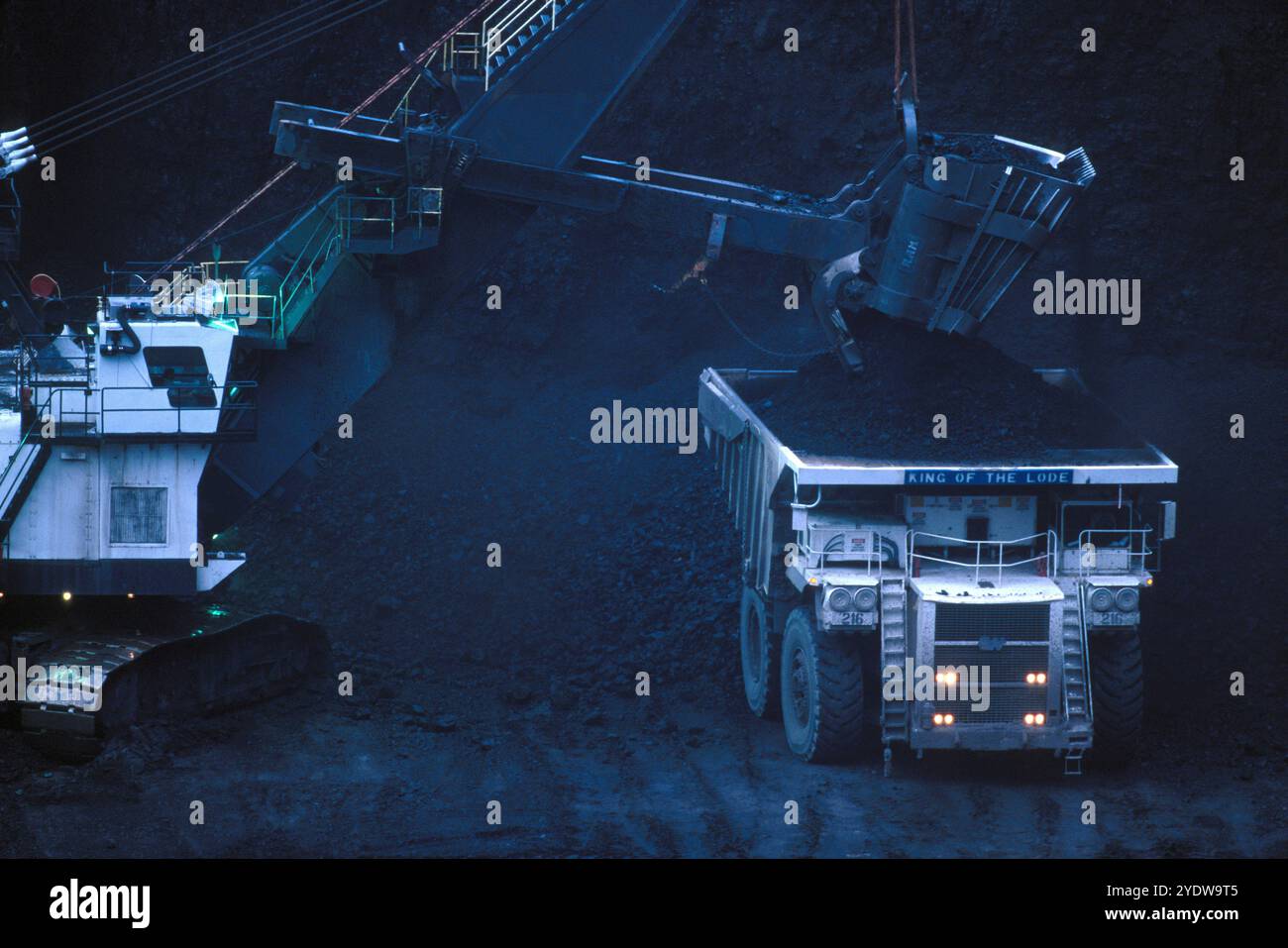 Coal Mine on Thunder Basin National Grassland Stock Photo - Alamy