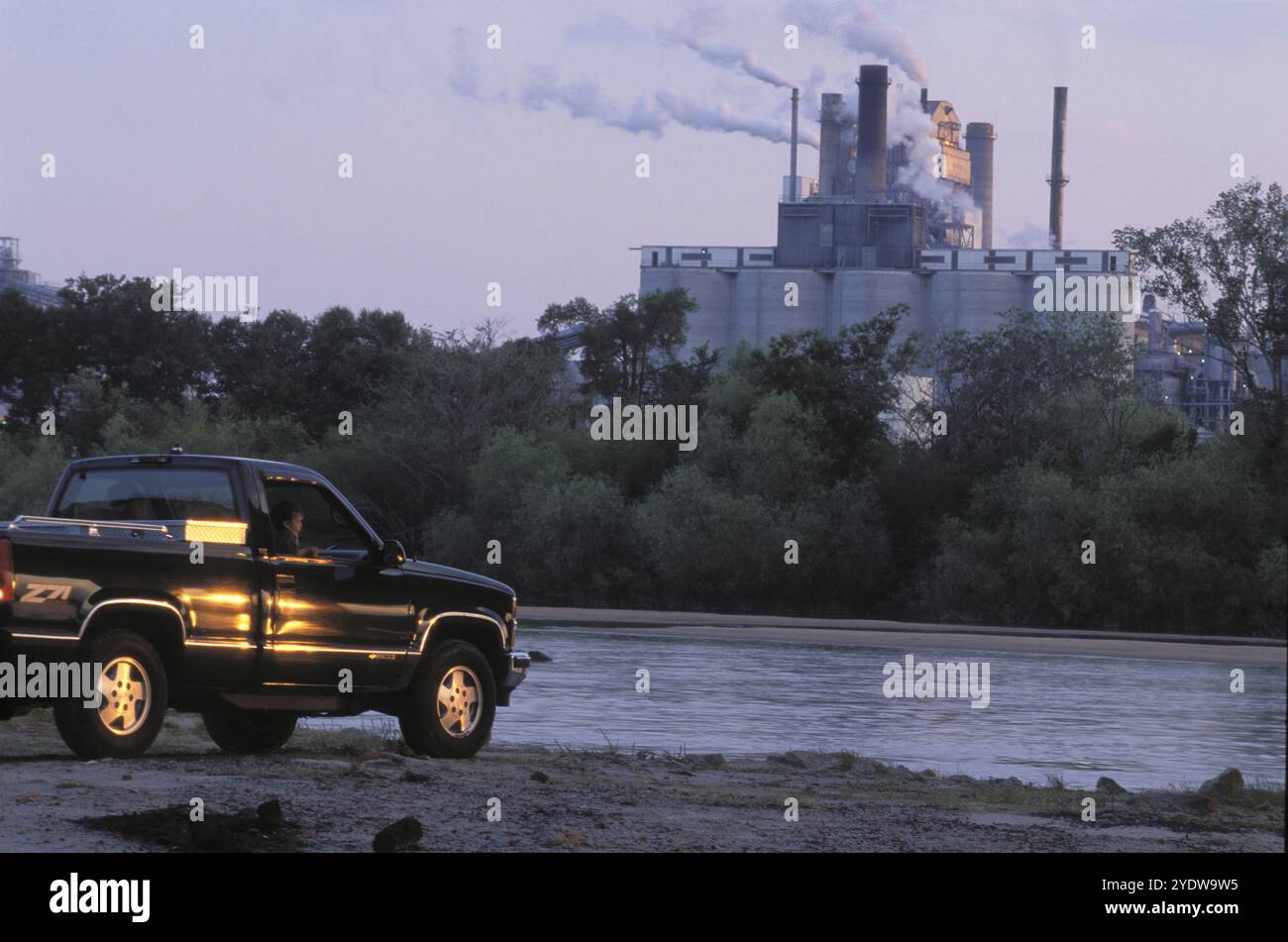 Pulp paper Mill Stock Photo - Alamy