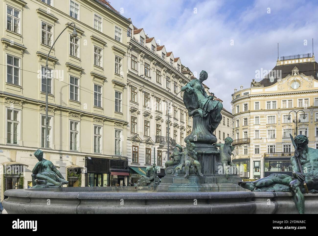 Donner Fountain was created between the years 1737 and 1739 by sculptor ...