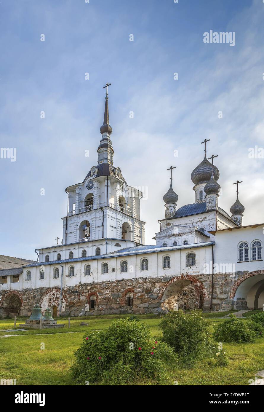 Solovetsky Monastery is a fortified monastery located on the Solovetsky ...