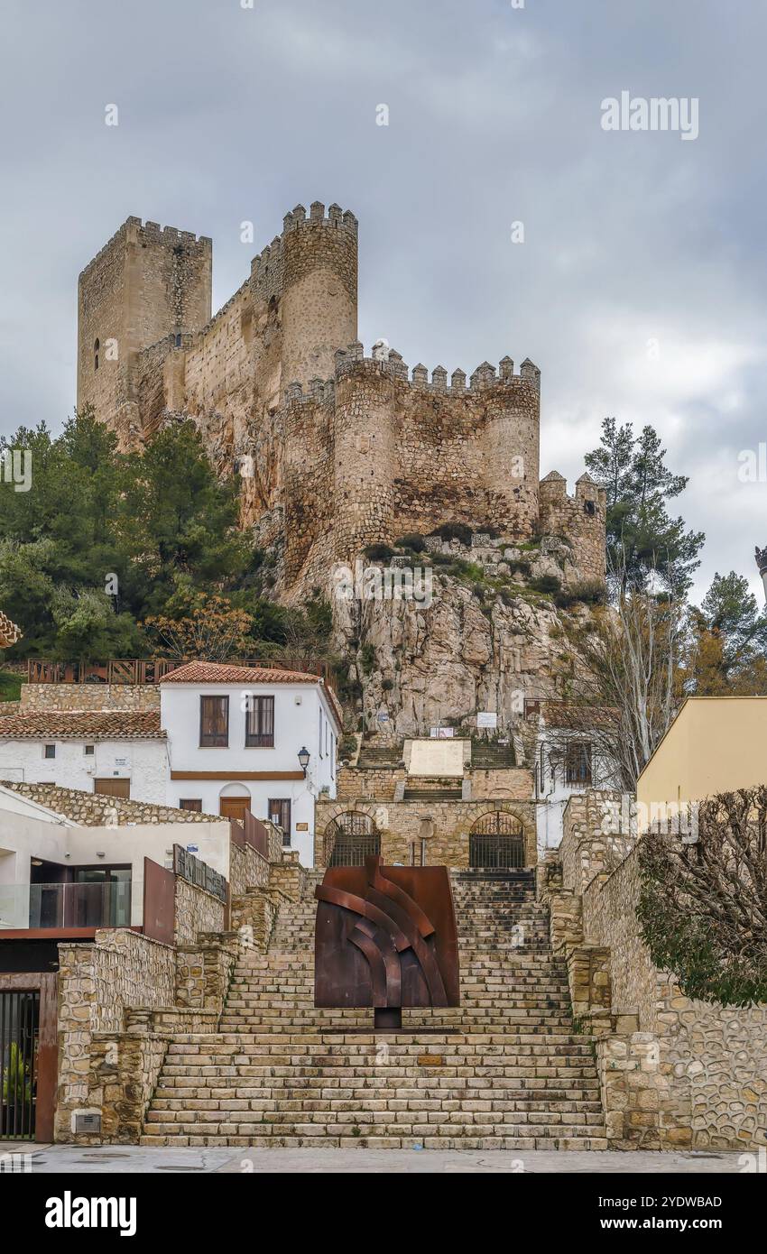 Castle of Almansa is one of the most beautiful and best-preserved ...