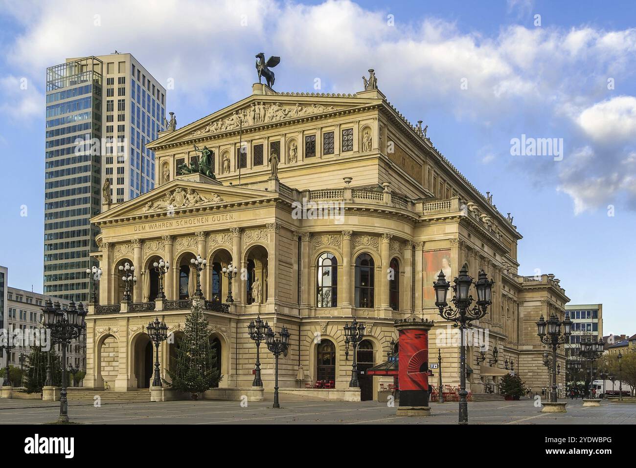 The original opera house in Frankfurt is now the Alte Oper (Old Opera ...