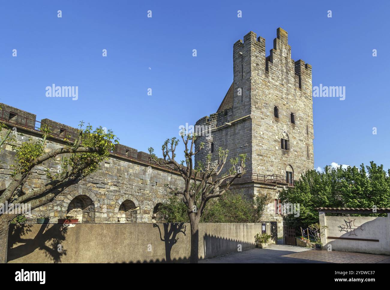 Cite de Carcassonne is a medieval citadel located in the French city of ...