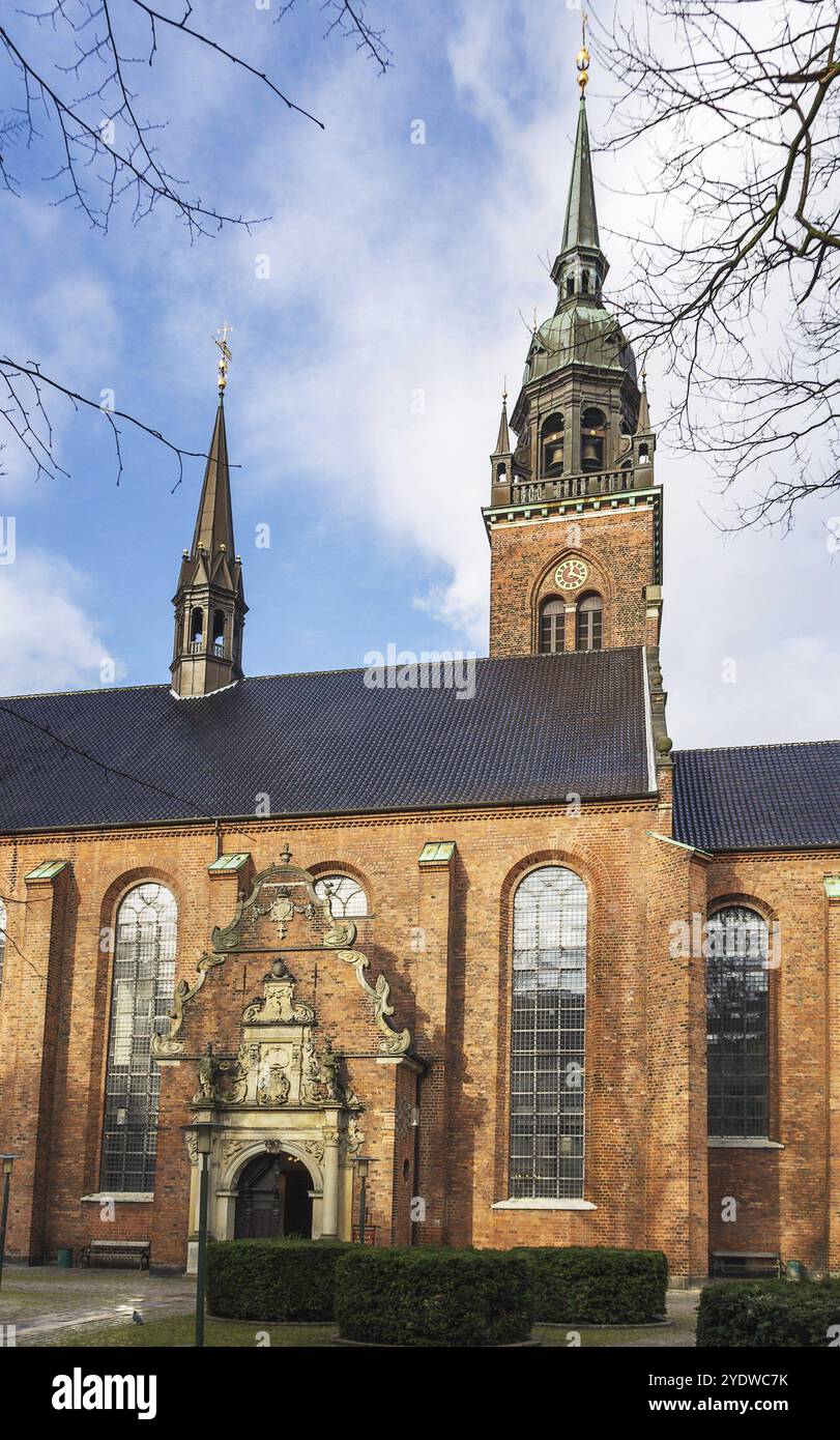 The Church of the Holy Ghost in Copenhagen, Denmark, is one of the city ...
