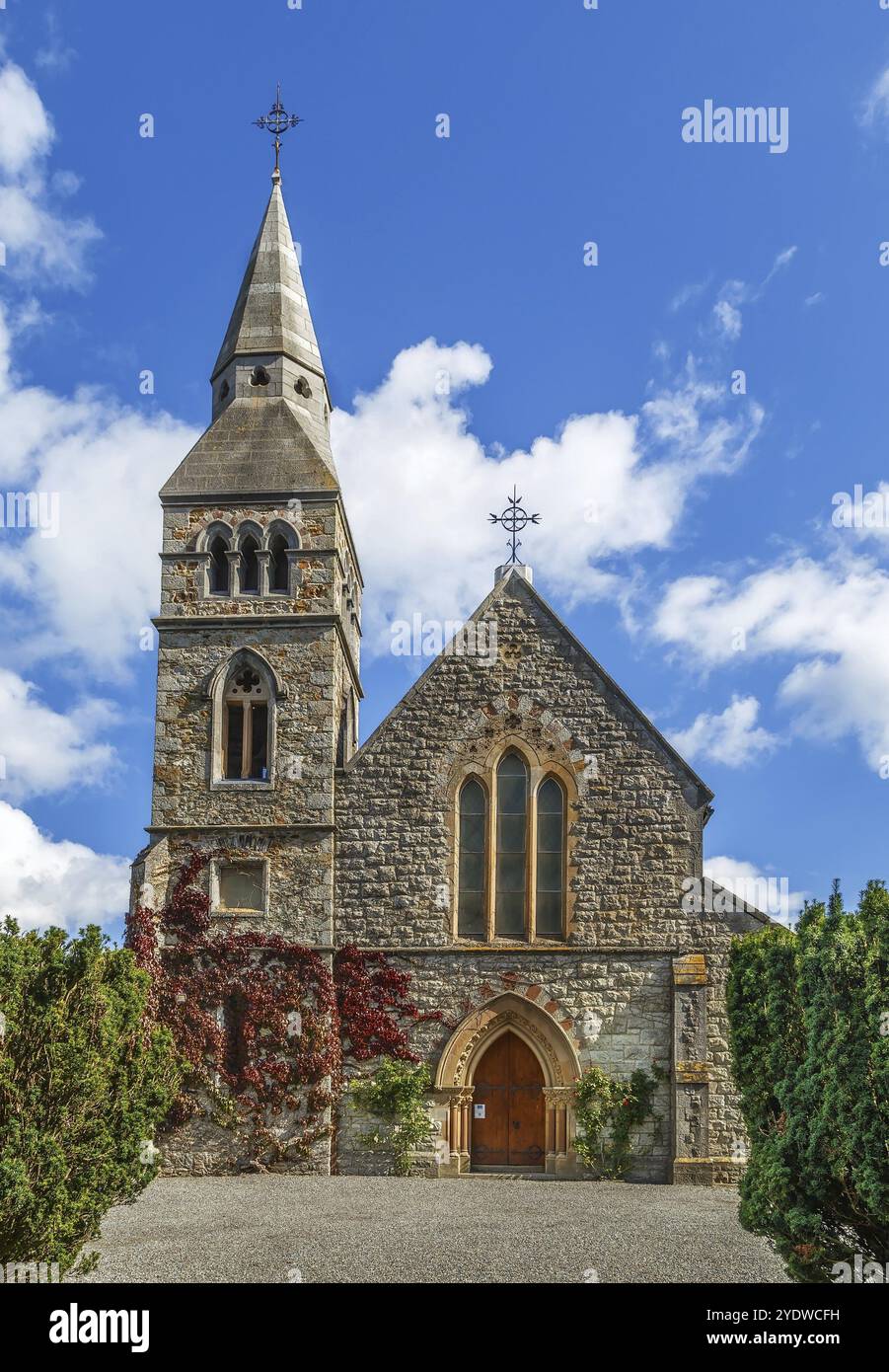 St. Mary's Anglican Church in Howth, Ireland, Europe Stock Photo - Alamy